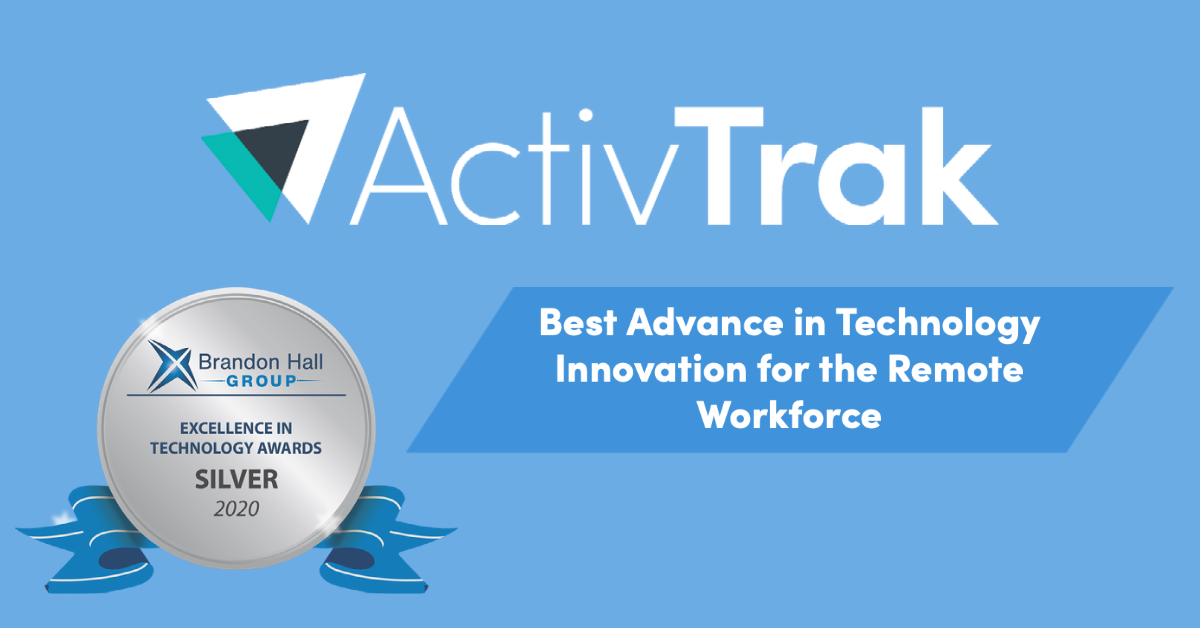 ActivTrak Wins Brandon Hall Group Silver Medal - ActivTrak